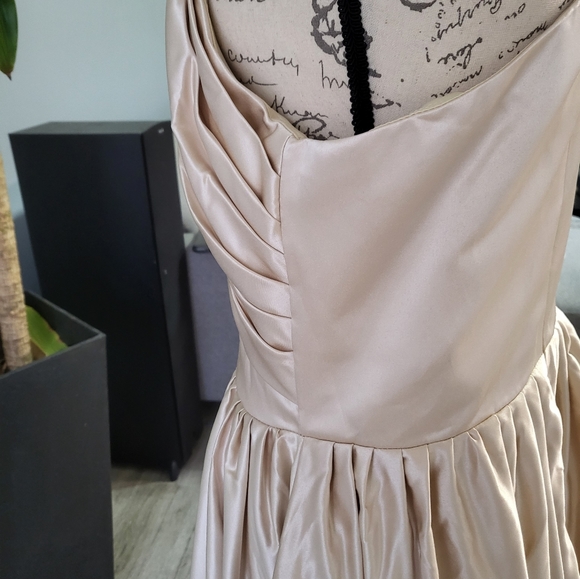 Dresses | Cream Prom Dress | Poshmark